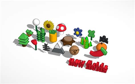 3d Design Bee Swarm Simulator Field Symbols Tinkercad