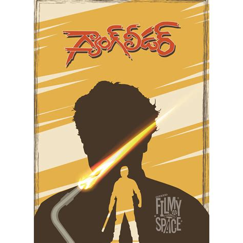 Gang Leader Minimal Poster Filmy Space