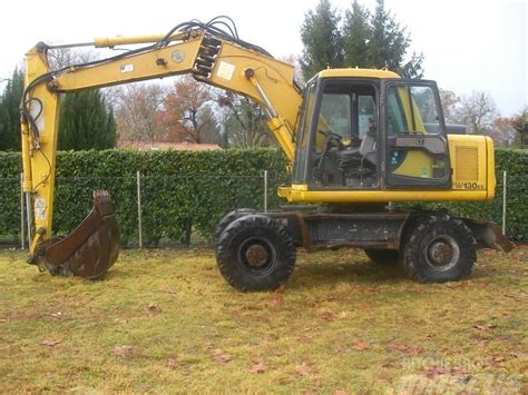 Komatsu PW 130 ES-6 K, France, $28,156, 2002- wheeled excavators for ...