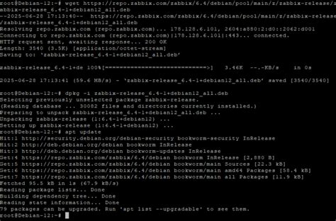How To Install And Configure Zabbix Server On Debian 12 Shapehost
