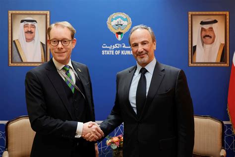 Kuna Kuwait Fm Meets Swedish Counterpart In Munich