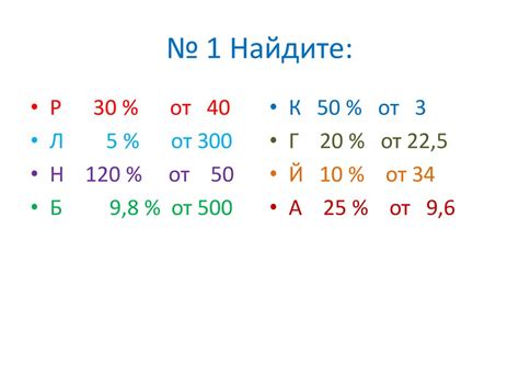 Проценты Как найти число по его проценту презентация онлайн