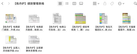 免费领！淘宝天猫超实用电商绩效管理表格合集 杭州知衣科技