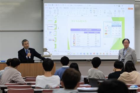 国際観光学部・経営学部が野田 仁 客員教授（前駐ルーマニア特命全権大使）による特別リレー講義「ザ・プロフェッショナルズ」を実施 Osaka