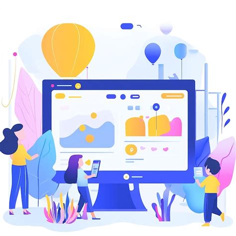 Create Clean And Sleek Ui Design Landing Page Premium Ai Generated Image