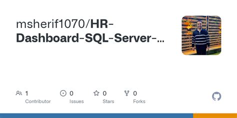 Github Msherif Hr Dashboard Sql Server Powerbi