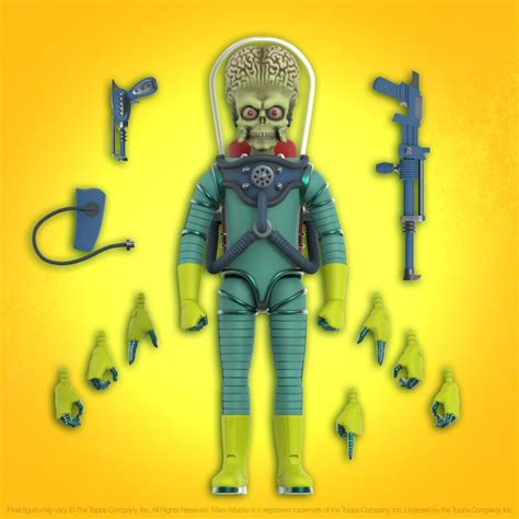Mars Attacks Ultimates Martian Invasion Begins Action Figure