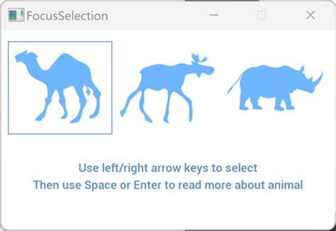 Tutorial Implementing Focus To Navigate And Select Controls Without