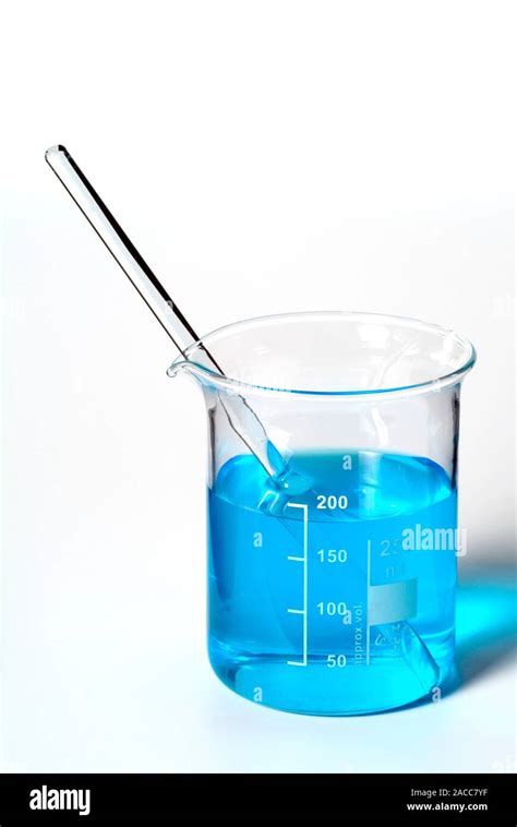 Copper Sulphate Solution Solution Of Copper Ii Sulphate Cuso4 Blue