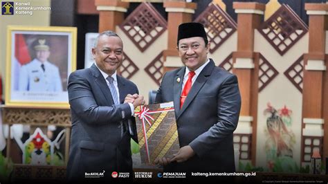 Kanwil Kemenkumham Kalteng Hadiri Pelantikan PJ Walikota Palangka Raya
