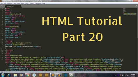 Html Tutorial For Beginners Part 20 Superscript And Subscript Tags Youtube