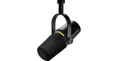 Shure Mv7 Podcast Xlrusb Microphone Black Mv7 K Bandh Photo
