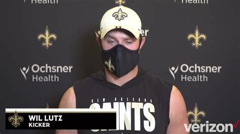 Saints Week 11 Interviews Wil Lutz Talks Saints Special Teams Saints