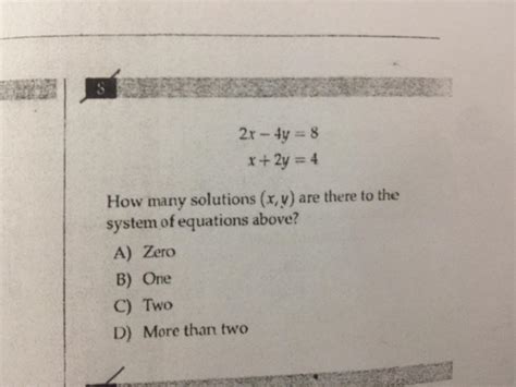 How Do I Find Out How Many Solutions Are There In These Equations Found The Values Of X And Y