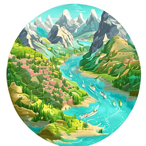 Digital Graphic Exquisite Cartography Map · Creative Fabrica