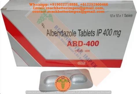 Albendazole 400 Mg Tablet At Rs 25 Box In Nagpur Id 2852933987062