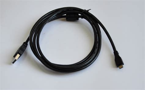 Usb 2 0 кабель Microusb Usb 1 8m Atcom з феритом купити в Києві та Україні