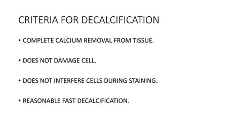 Decalcification Pptx