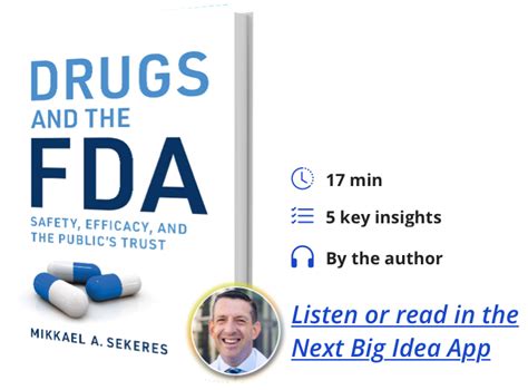 Drugs And The Fda Safety Efficacy And The Publics Trust
