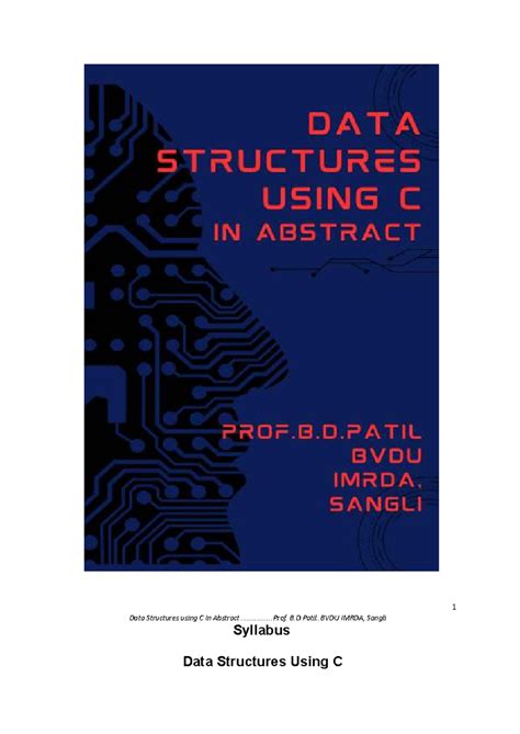 Data Structures Using C In Abstract Bdpatil Imrda
