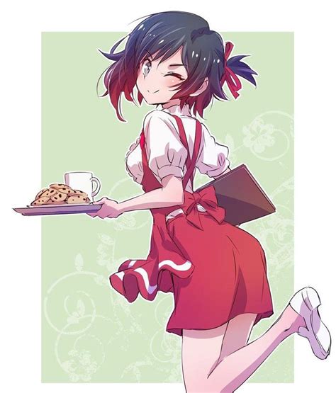 Waitress Ruby Rwby Rwby Anime Rwby Rwby Fanart