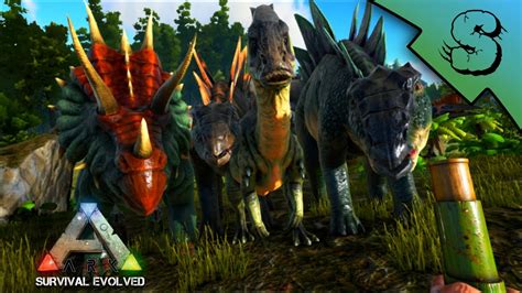 Mass Dino Taming Kibble Farm Ark Survival Evolved S E YouTube