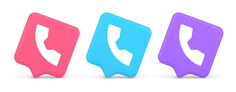 전화 통화 연락처 음성 통신 버튼 웹 응용 프로그램 디자인 3d 현실적인 말풍선 아이콘 3차원 형태에 대한 스톡 벡터 아트 및 기타 이미지 3차원 형태 고객 서비스