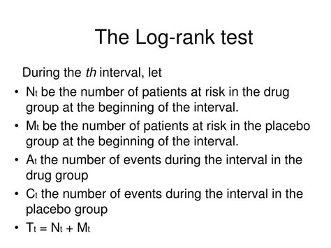 Ppt Survival Analysis For Randomized Clinical Trials Powerpoint Presentation Id 5314455