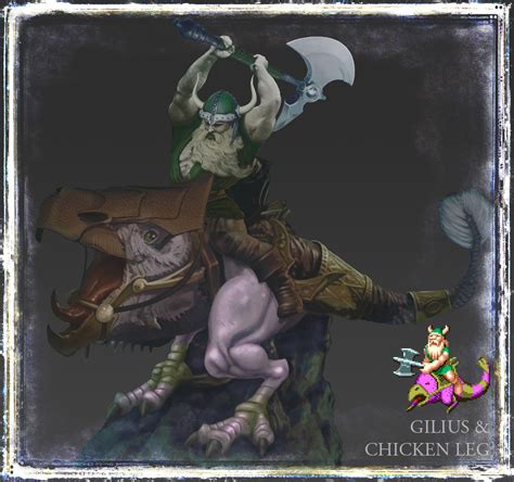 Chilli49shorty Chicken Leg Golden Axe Gilius Thunderhead Golden