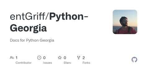 GitHub EntGriff Python Georgia Docs For Python Georgia