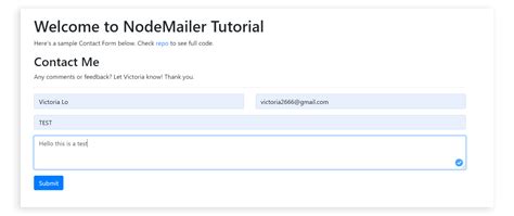 How To Build A Contact Form With Javascript And Nodemailer