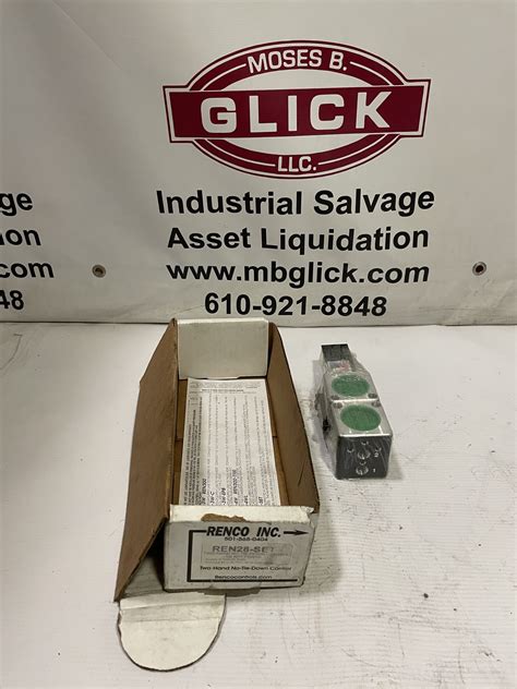 Renco Ren28 Set Rotary Encoder 1 8” Npt 60 100psi Nib Moses B Glick