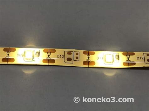 Usb電源のledテープライトがダイソーから発売！