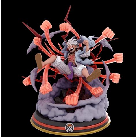 Monkey D Luffy Gear 5 One Piece Stl 3d Print Files