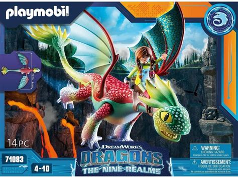 Playmobil Dragons Nine Realms Feathers Y Alex Playmobil 71083