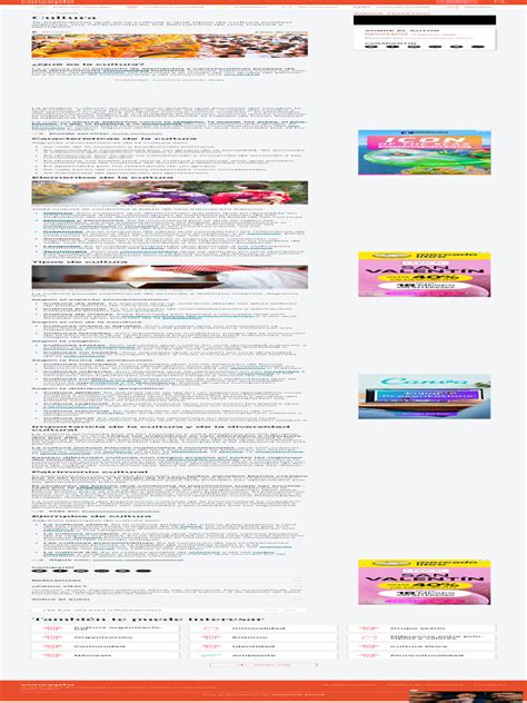 Cultura Qué Es Concepto Tipos Elementos Y Ejemplos Pdf