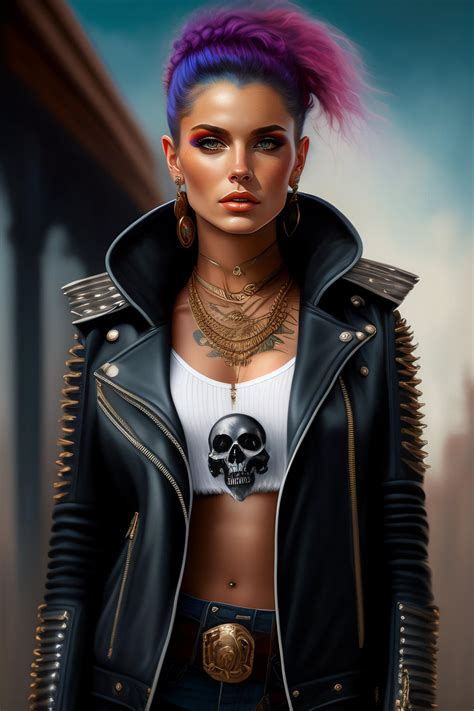 Cute Punk Tattoo Girl By Mdart999 On Deviantart