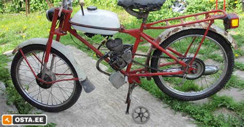 Võrr Mopeed Riga 13 Tookorras Motoor РИГА 13 мотор работает 221576590 Osta Ee