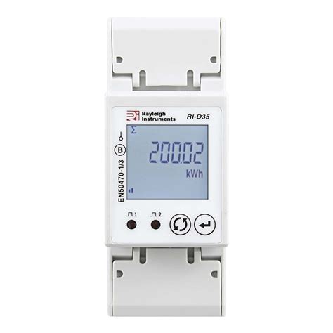 Rayleigh Instruments RI D35 100 Single Phase Multifunction Energy Meter