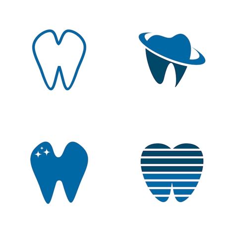 Premium Vector Teeth Icon Symbol Logo Design Vector