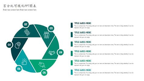 แผนภูมิ Ppt การแสดงภาพเป็นเปอร์เซ็นต์ เทมเพลต Powerpoint ดาวน์โหลด Template ค่าร้อยละ การมอง