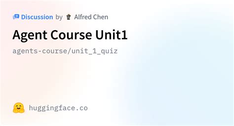 Agents Courseunit1quiz · Agent Course Unit1