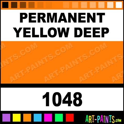 Permanent Yellow Deep Aquarell 1862 Watercolor Paints - 1048 ...