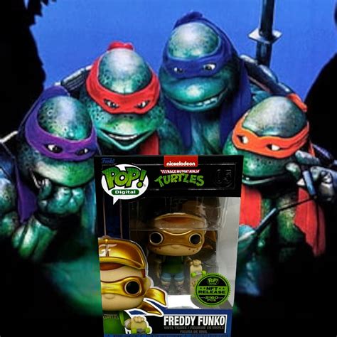 Sold 2021 Nft Freddy Funko Tmnt Royalty Le2160 Toy Cabal