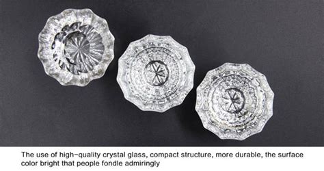 Clear Glass Dresser Drawer Knobs 002 50 Xdl Yijia China Trading