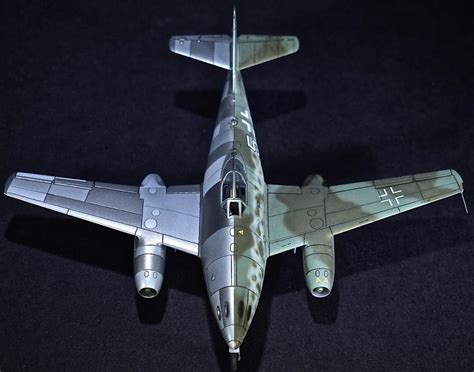 The Airfix 1 72 Me 262A 1a Halb Und Halb Model Paint Solutions
