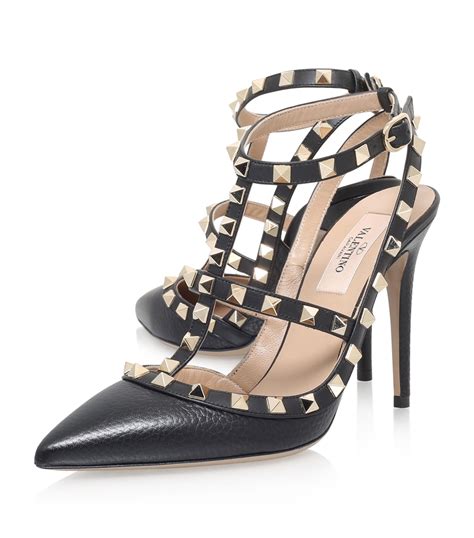 Valentino Garavani Leather Rockstud Pumps