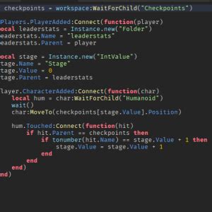 How To Make Checkpoints In Roblox Studio Buzzy
