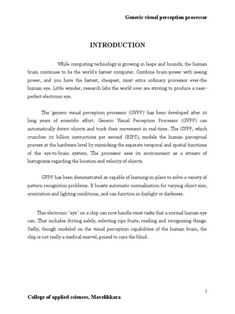 Generic Visual Perception Pdf Artificial Neural Network Visual