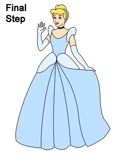 Cinderella Drawing At Getdrawings Free Download